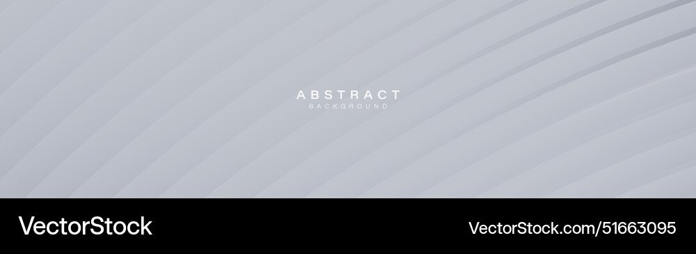 Abstract background with white and grey geometric Vector Image