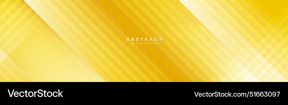 Abstract background with yellow geometric Vector Image