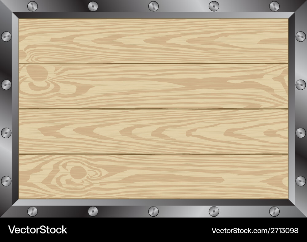 Wooden board Royalty Free Vector Image - VectorStock
