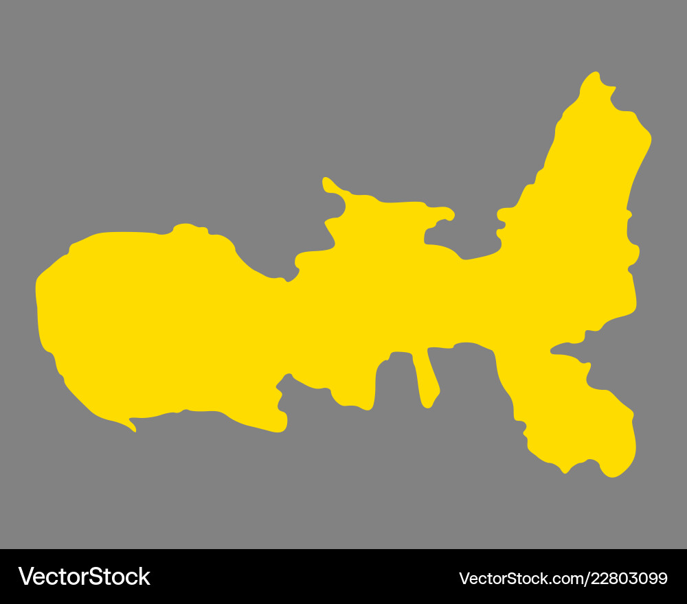 Map of elba Royalty Free Vector Image - VectorStock