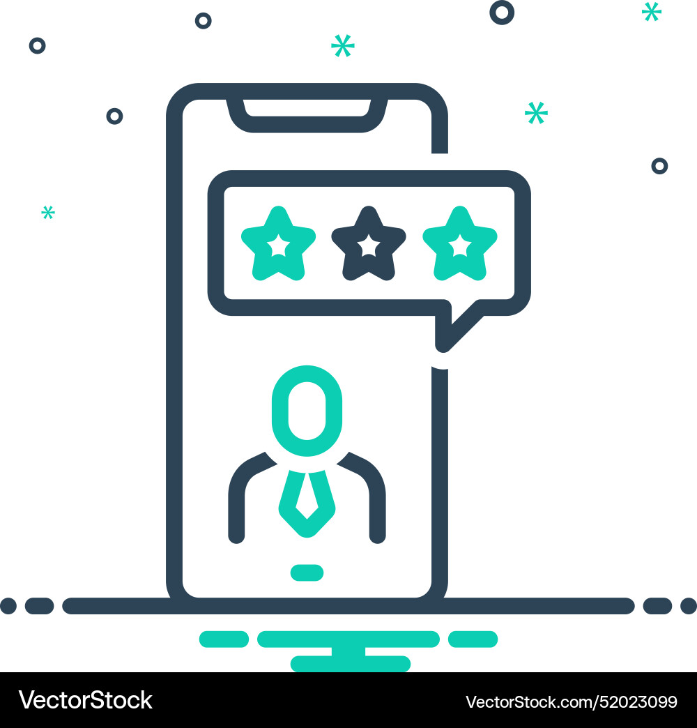 Review Royalty Free Vector Image - VectorStock