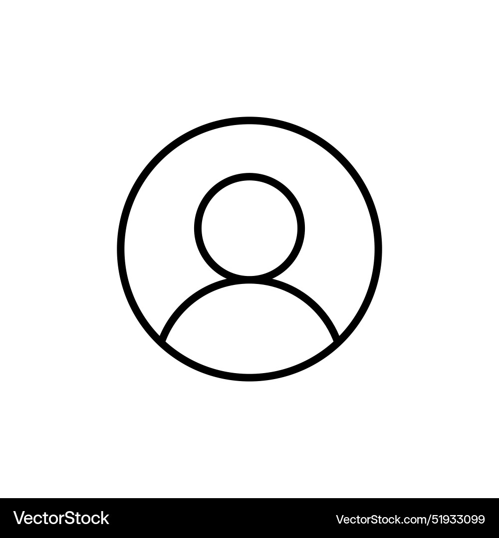 User avatar icon perfect for profile and account Vector Image