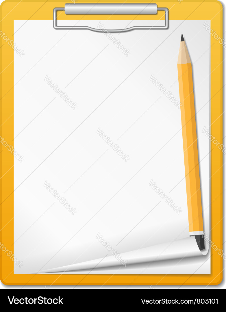 Clipboard Royalty Free Vector Image - VectorStock