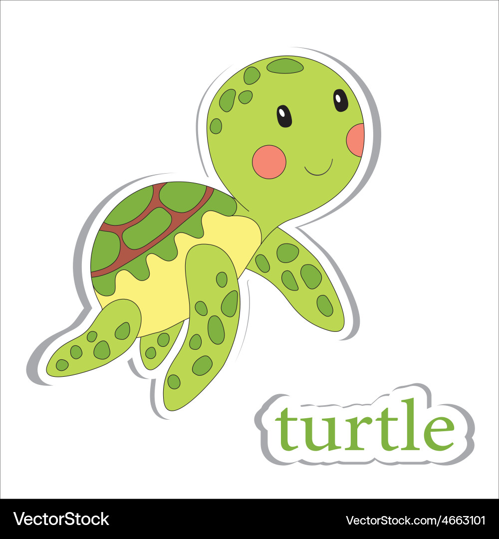Turtle Royalty Free Vector Image - VectorStock