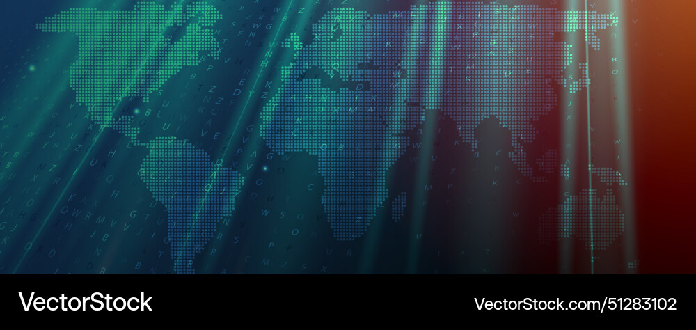 Technology abstract futuristic science background Vector Image