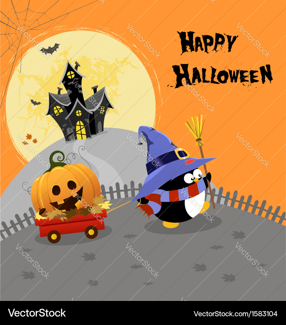 Halloween Penguin Cute Vector Images (over 170)