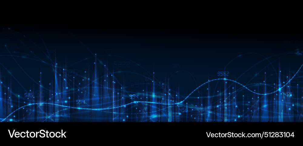 Technology abstract futuristic science background Vector Image