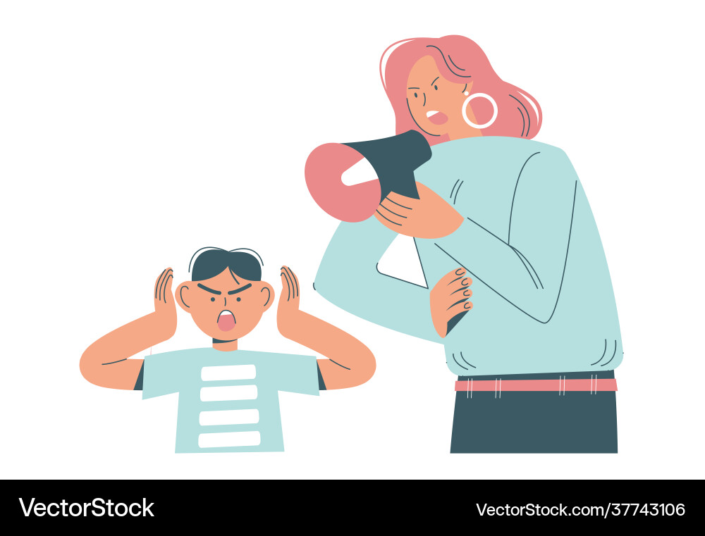 Scolding Parents Cartoon Vector Images (over 440)