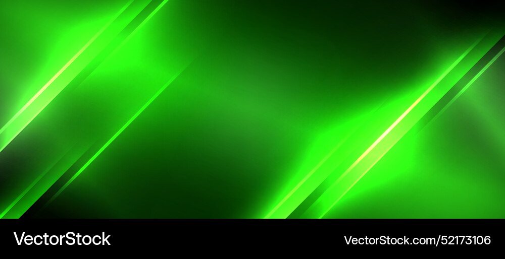 Neon dynamic diagonal light rays background Vector Image