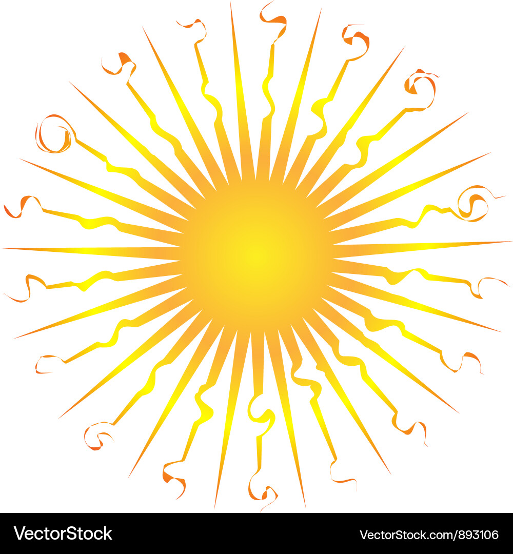 Sun Royalty Free Vector Image - VectorStock