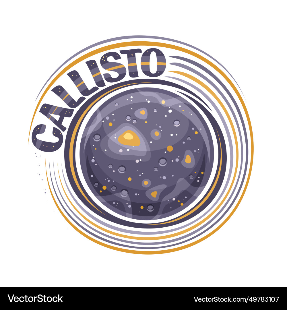 Logo for callisto Royalty Free Vector Image - VectorStock