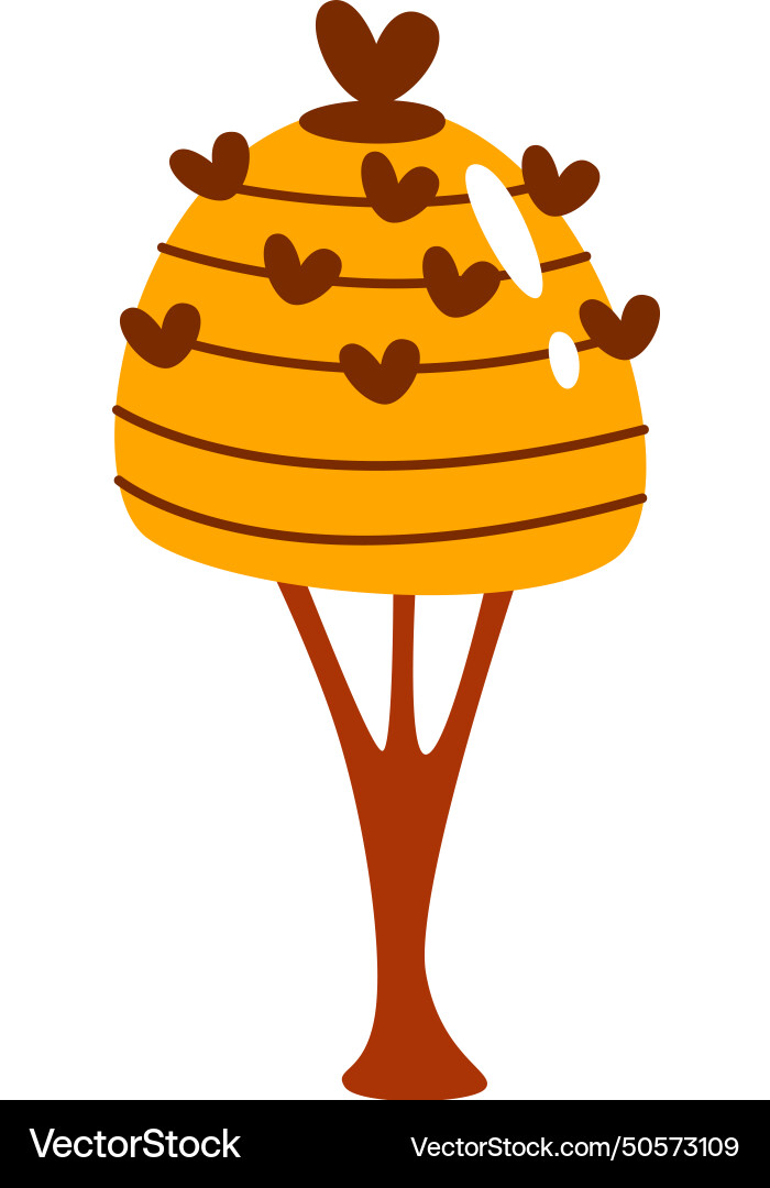 Sweet candy tree Royalty Free Vector Image - VectorStock