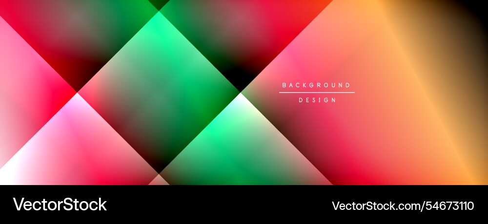 Dynamic shadow lines with gradient colors Vector Image