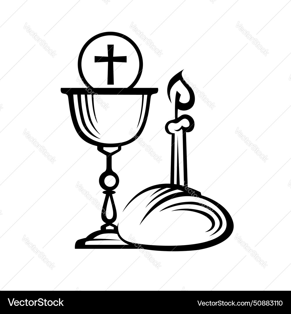 Holy communion icon Royalty Free Vector Image - VectorStock
