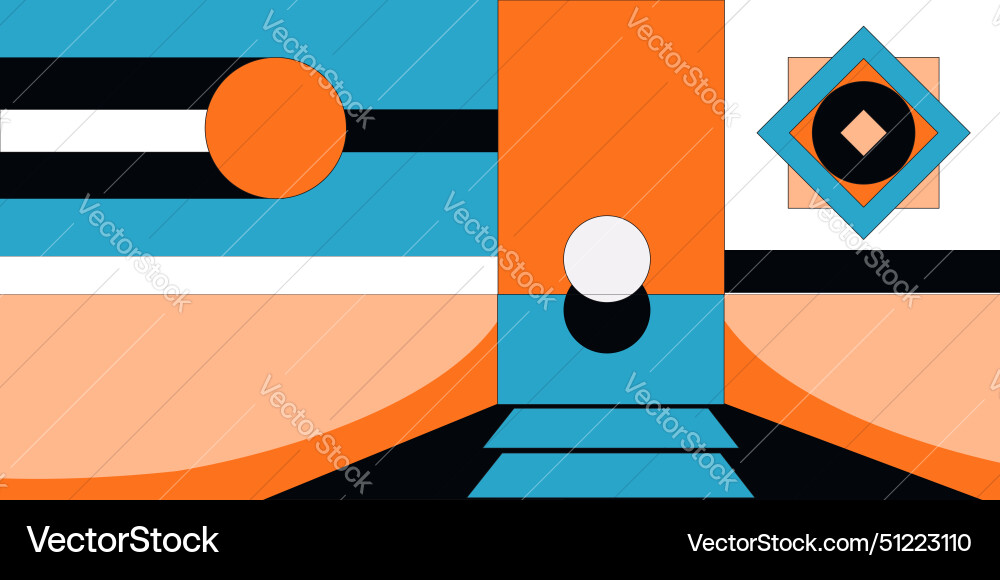 Psychedelic retro art inspirational poster Vector Image