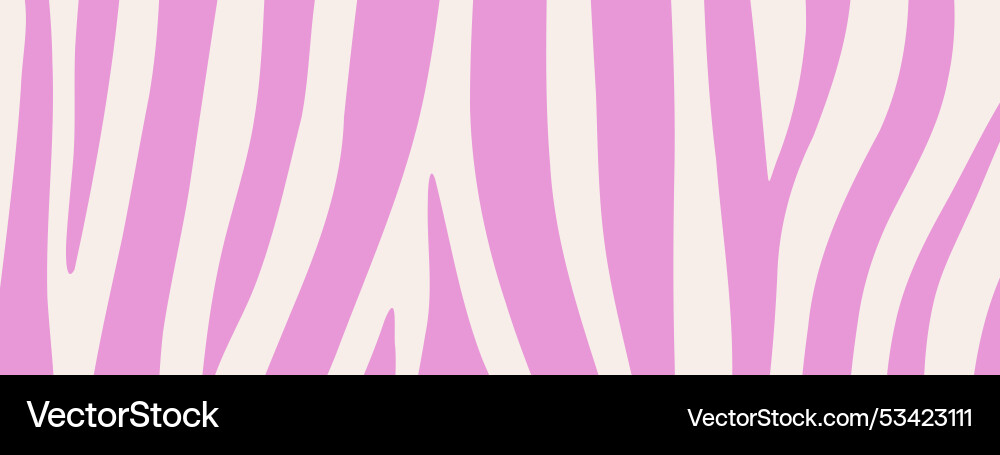 Groovy tiger pattern Royalty Free Vector Image