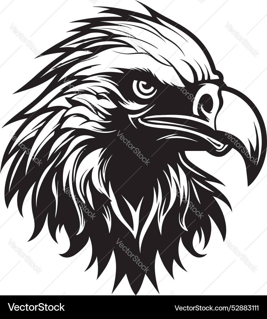 Vultures perch logo nocturnal predator iconography