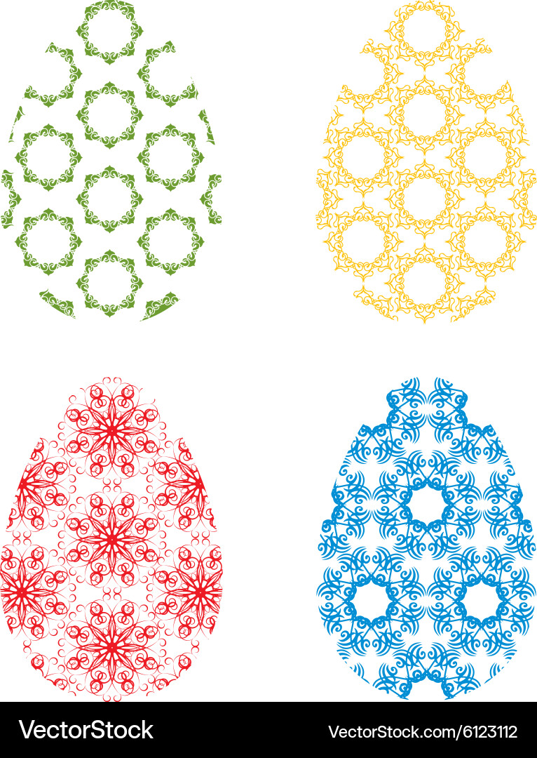 Easter egg Royalty Free Vector Image - VectorStock