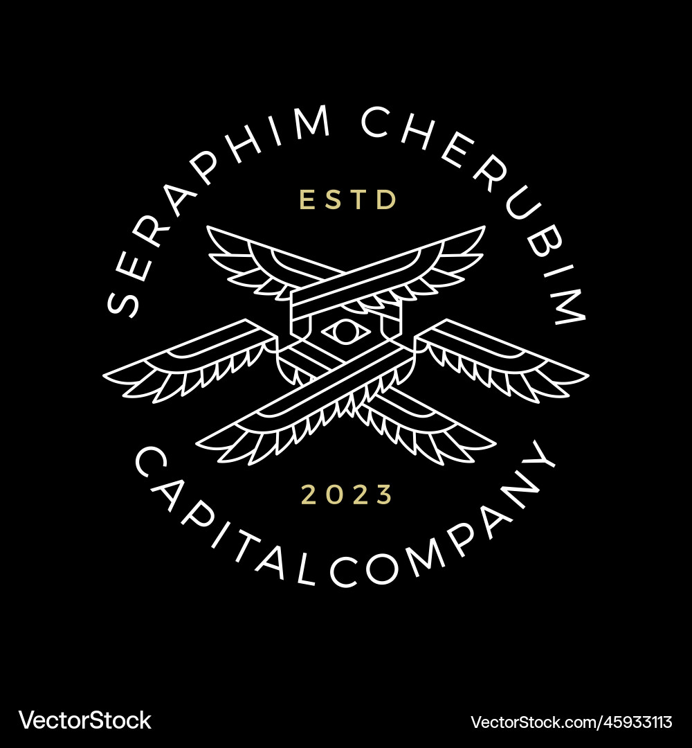 For Today Seraphim Logo New Gracanica Icon Six Winged Seraphim