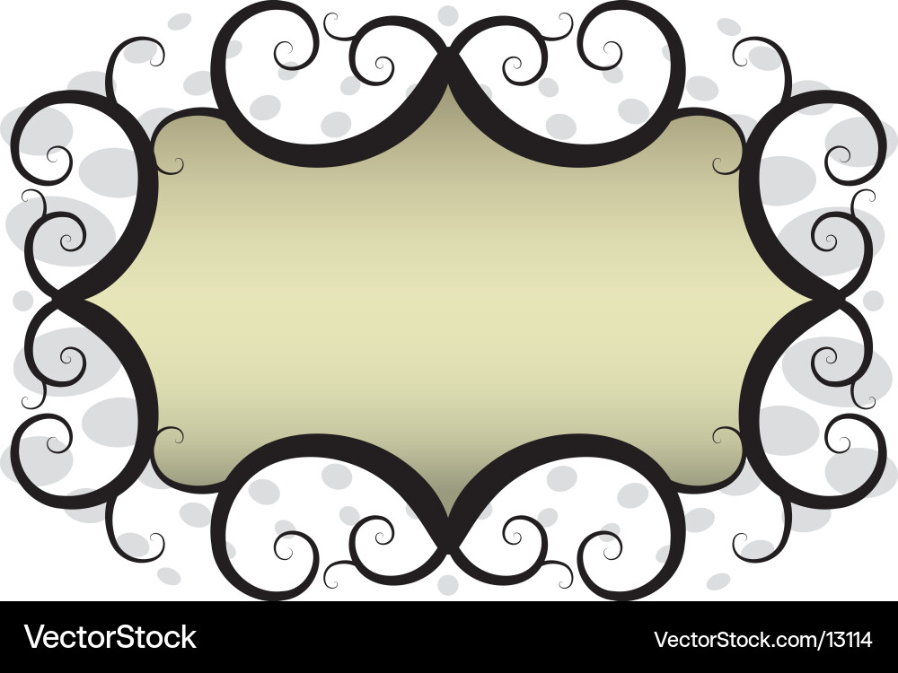 Swirl banner Royalty Free Vector Image - VectorStock