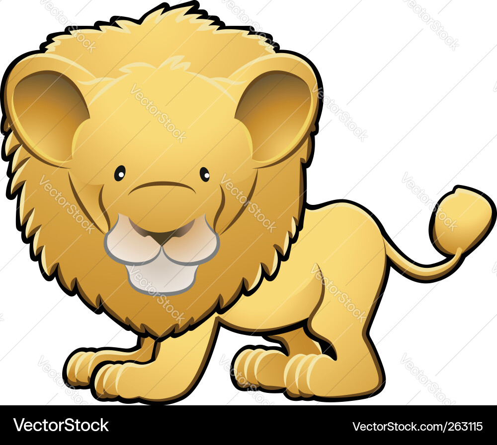 Lion Royalty Free Vector Image - VectorStock