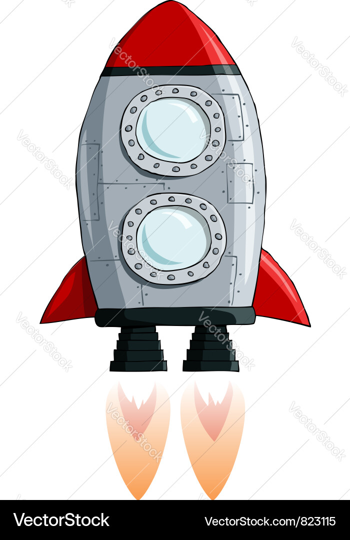 Rocket Royalty Free Vector Image - VectorStock