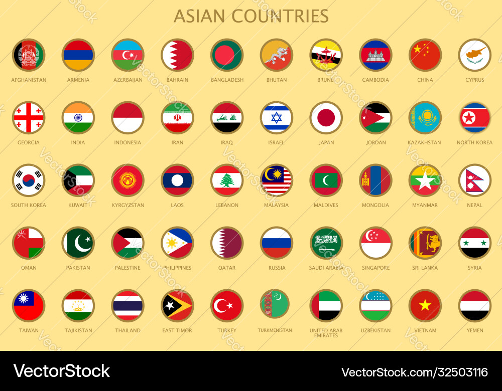 Asian Royalty Free Vector Image - VectorStock