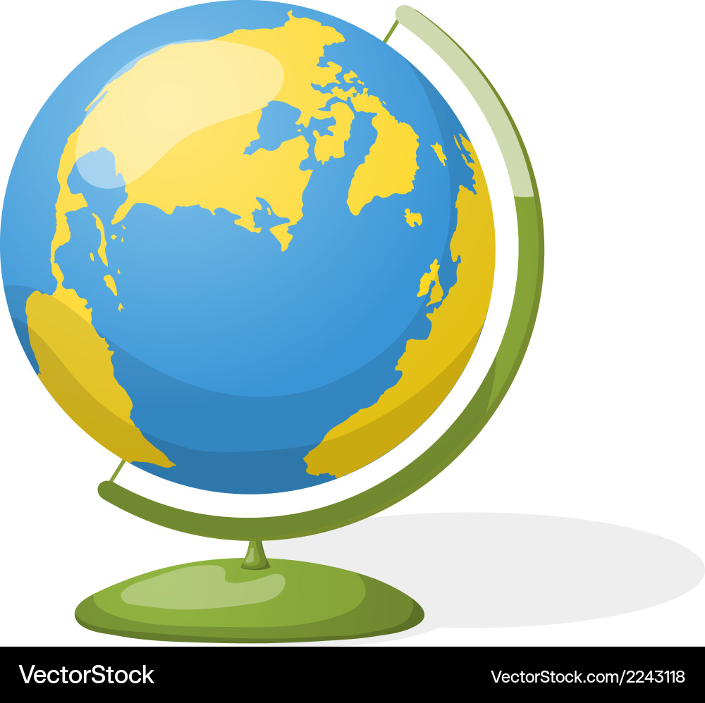 Globe Royalty Free Vector Image - VectorStock