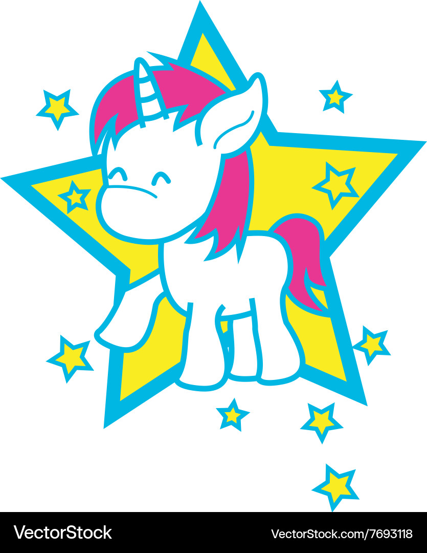 Unicorn Royalty Free Vector Image - VectorStock