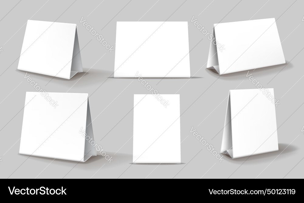 Brochure Holder Cardboard Vector Images (83)