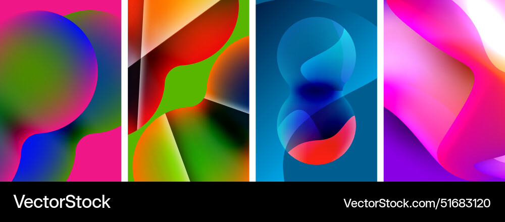 Abstract colors backgrounds Royalty Free Vector Image