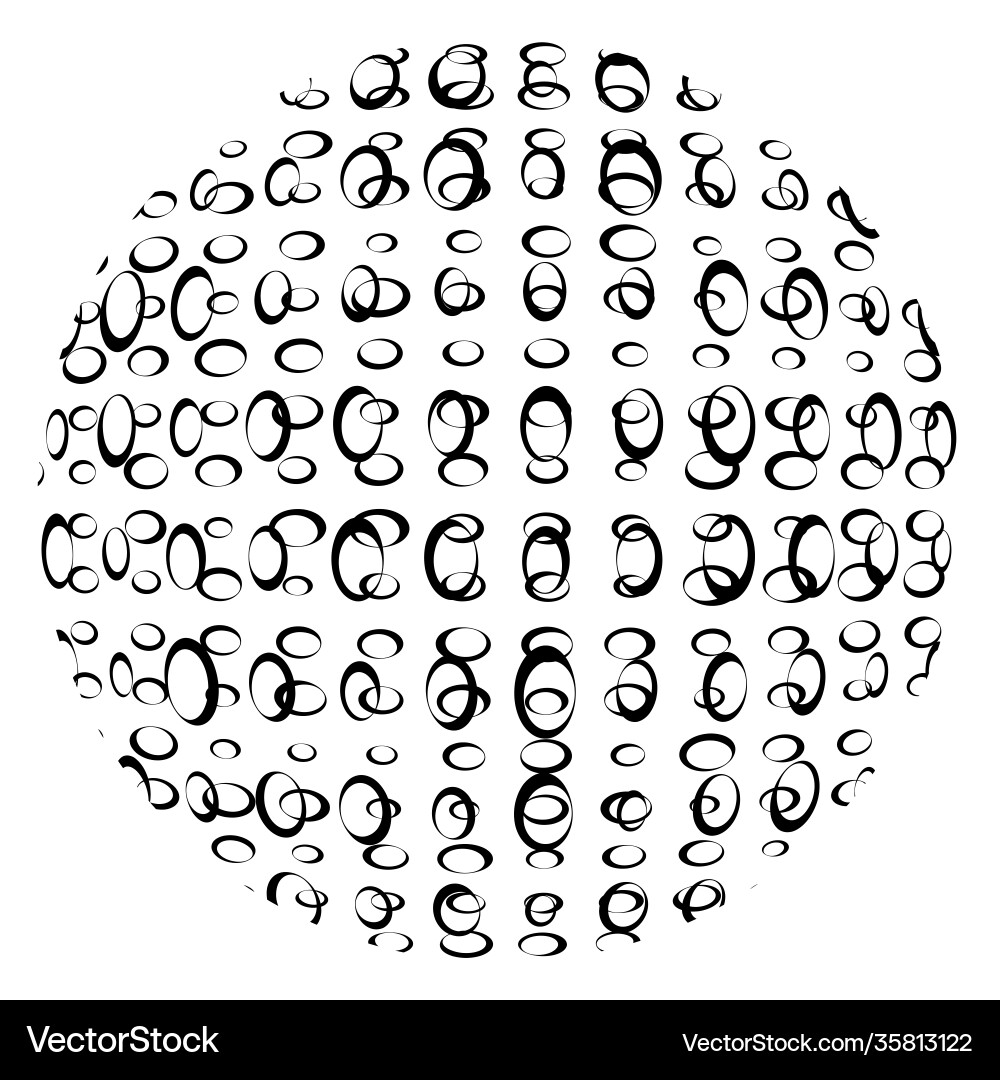 Distress circular texture Royalty Free Vector Image