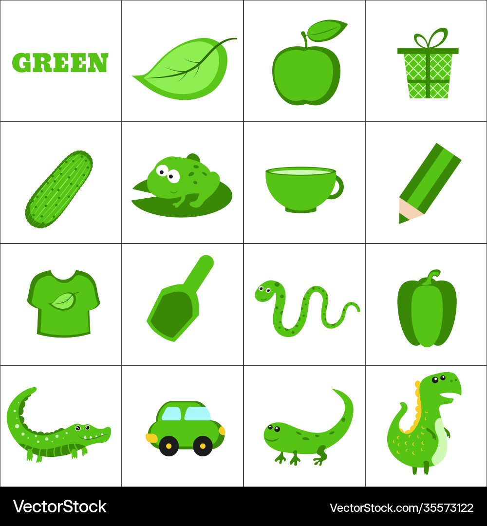 Learn color Royalty Free Vector Image - VectorStock