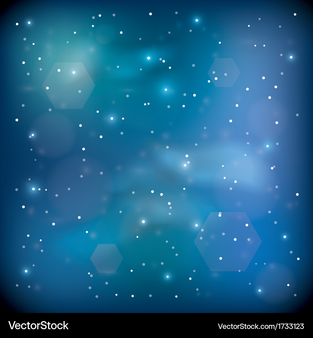 Blue space Royalty Free Vector Image - VectorStock
