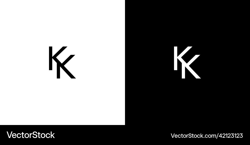 Kk Monogram Vector Images (over 1,800)