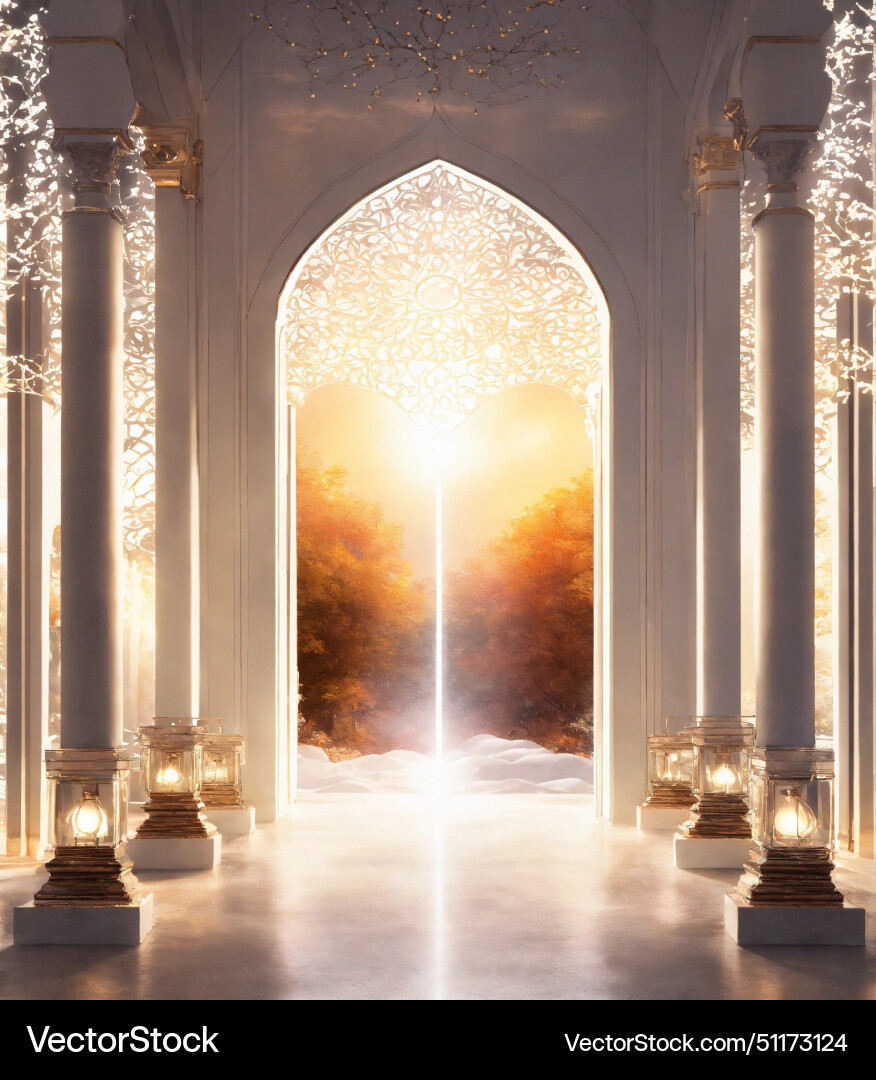 A white space environment Royalty Free Vector Image