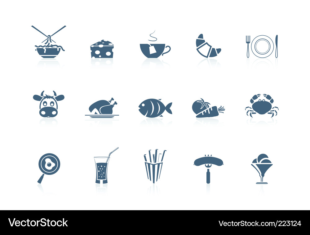 Food Icons - Variety Pack Royalty Free Vector Image