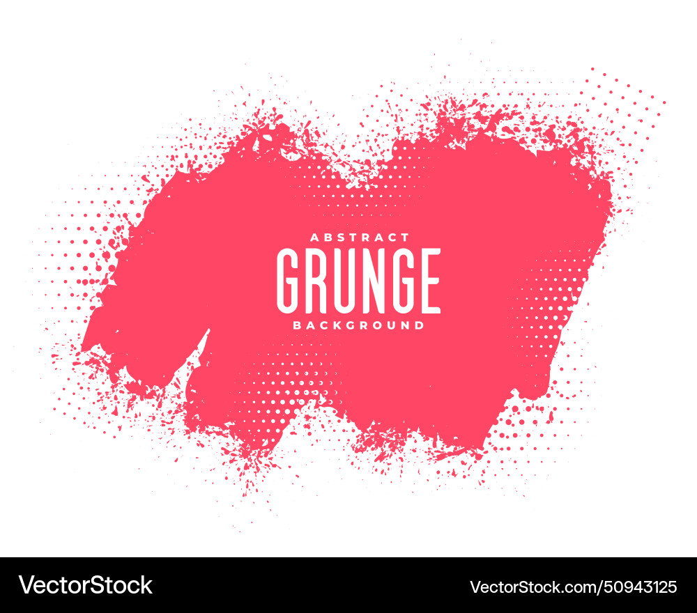 Halftone style watercolor stain texture Royalty Free Vector