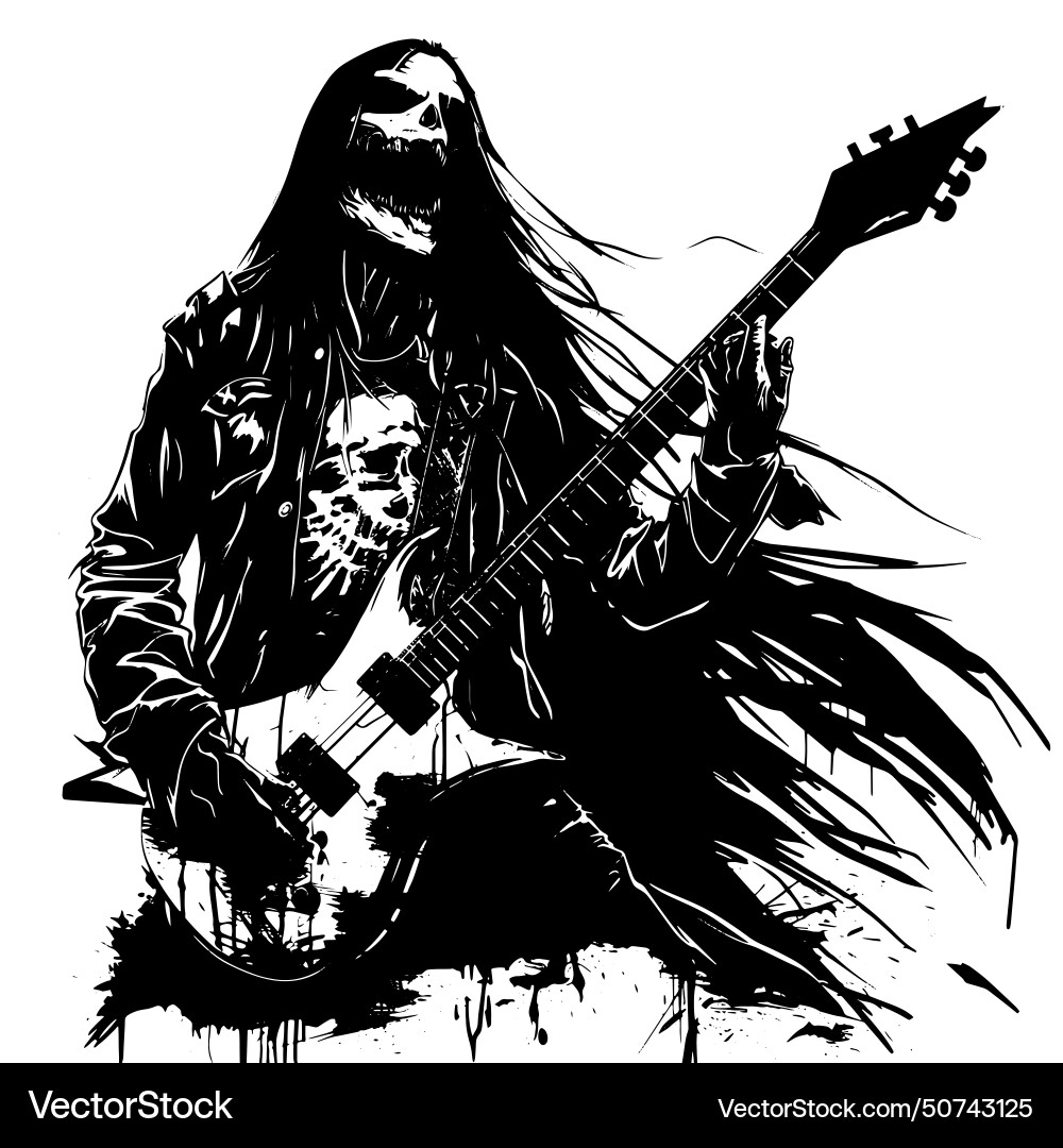 Rock Band Cover Art Royalty Free Vector Image - VectorStock