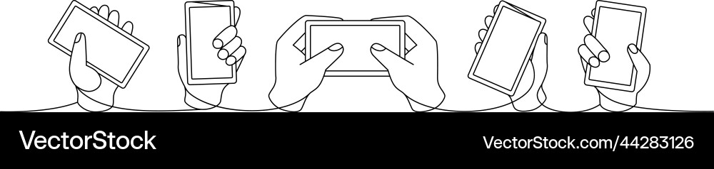 One Line Phone Vector Images (over 2,800)