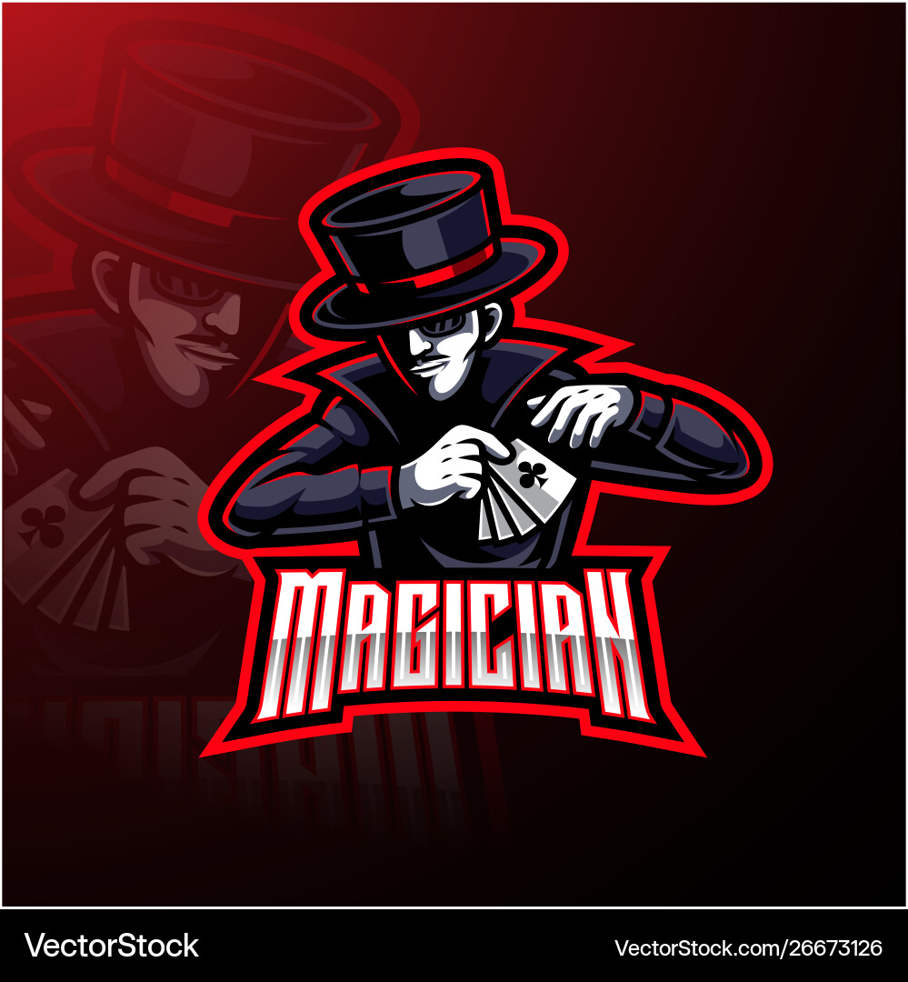 Magical Mascot Logo - Esports Royalty Free Vector Image