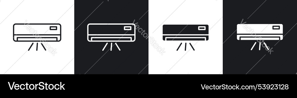 Air conditioner icon Royalty Free Vector Image