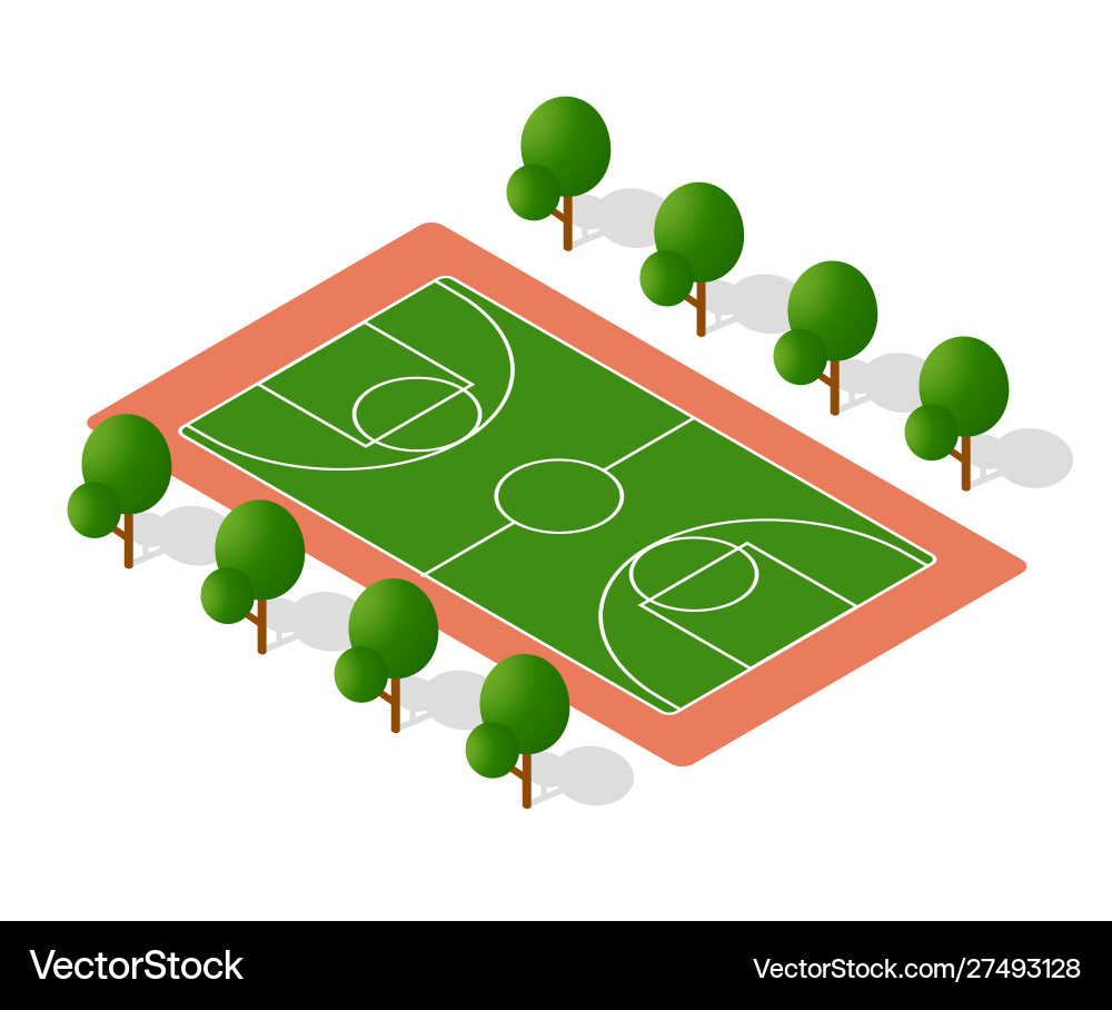 Children's Outdoor Playground Royalty Free Vector Image