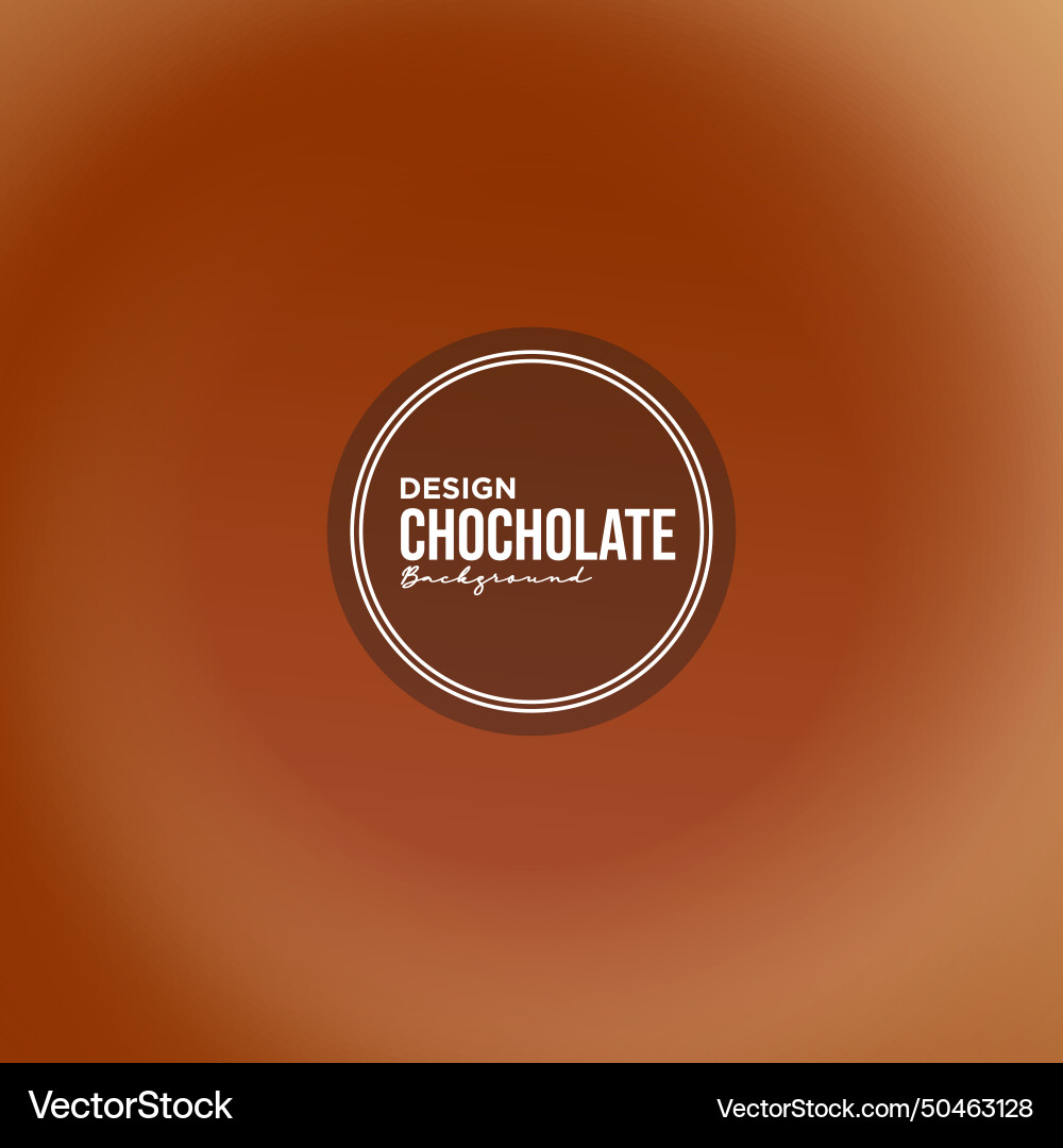 Chocolate abstract background modern liquid Vector Image