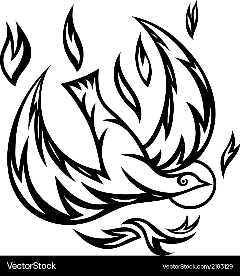 Holy spirit ornate Royalty Free Vector Image - VectorStock