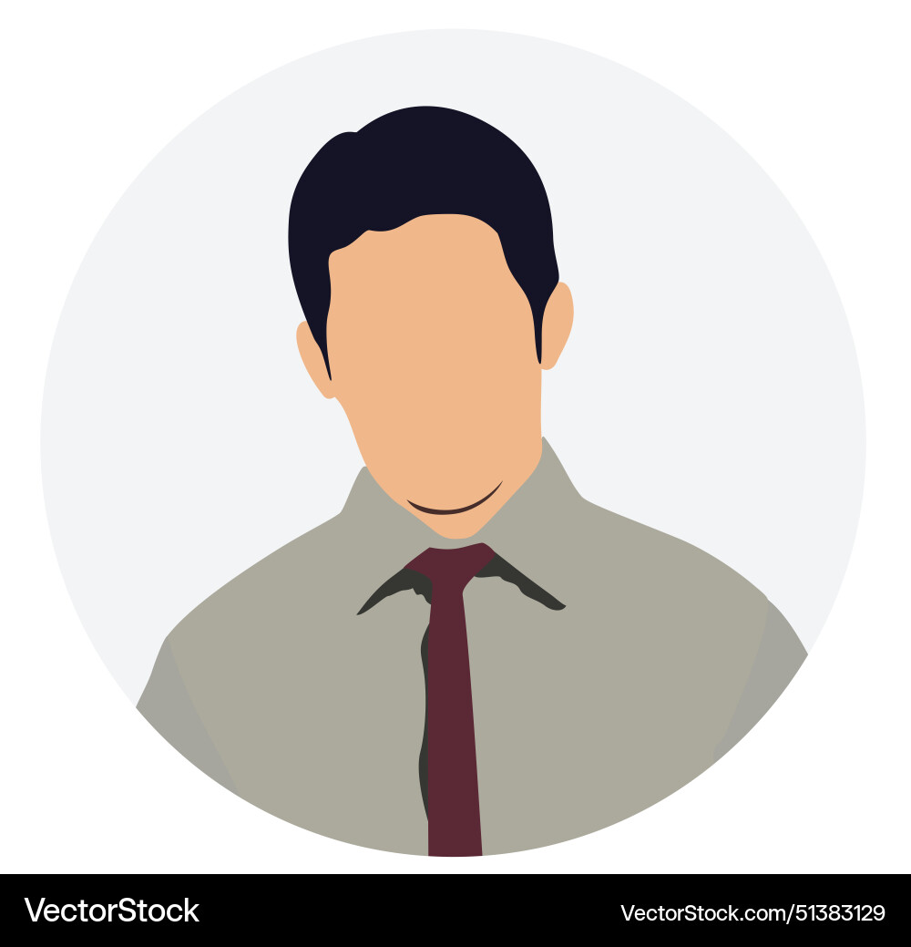 Male avatar profile picture image Royalty Free Vector Image