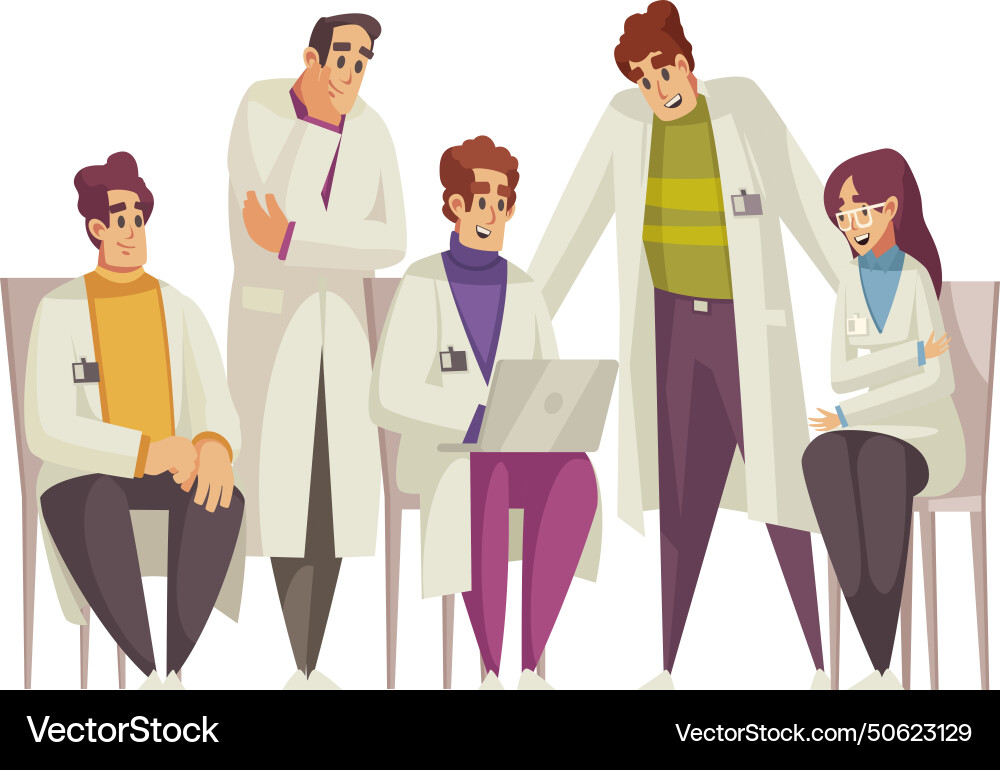 Medical conference Royalty Free Vector Image - VectorStock