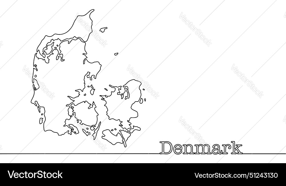 Denmark Royalty Free Vector Image - VectorStock
