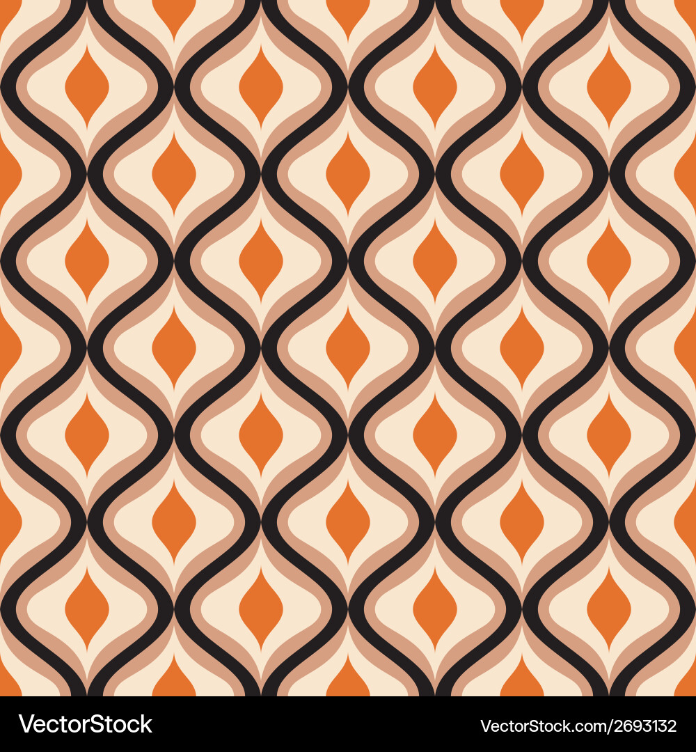 Geometric Wave Pattern Royalty Free Vector Image