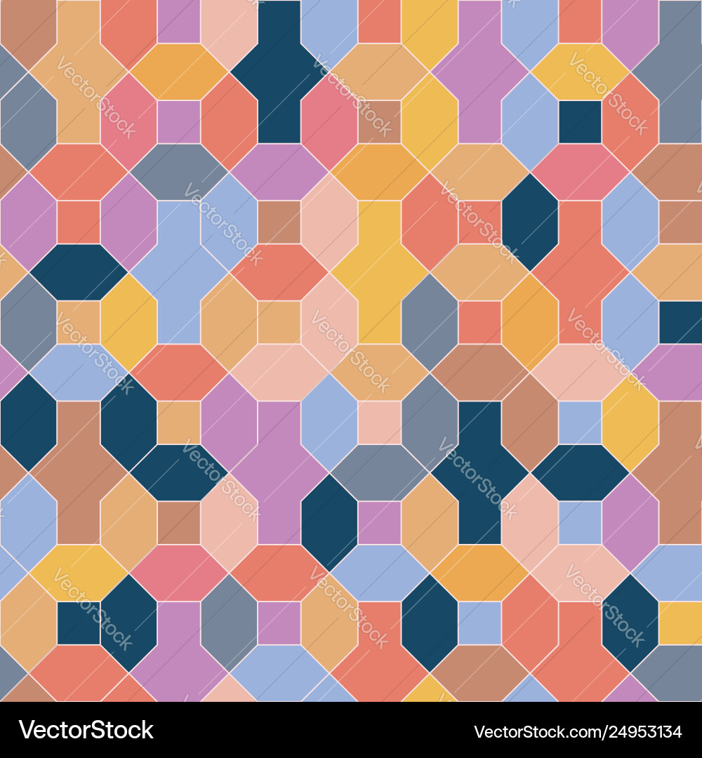 Positive energy color geometrical background Vector Image